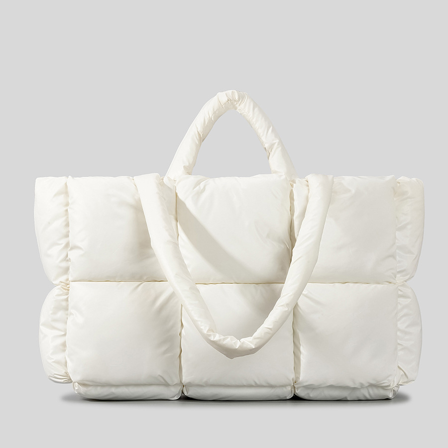 Women Quilted Puffer Tote Bag - Momocolor: China Custom Bag Manufacturer